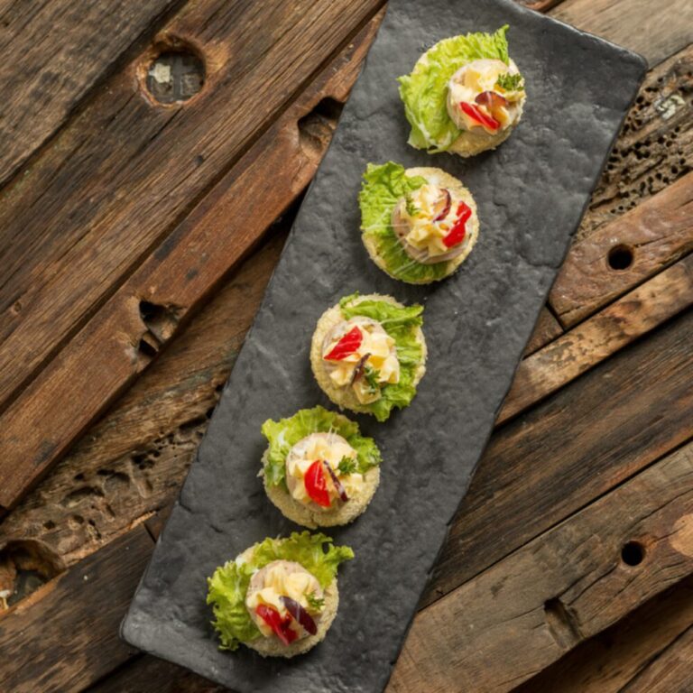 Chicken Pate Canape Cocktail - The Fab