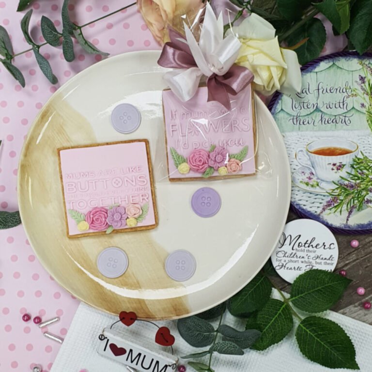 Mother's Day Vanilla and Nut Cookie (Individual) - The Fab