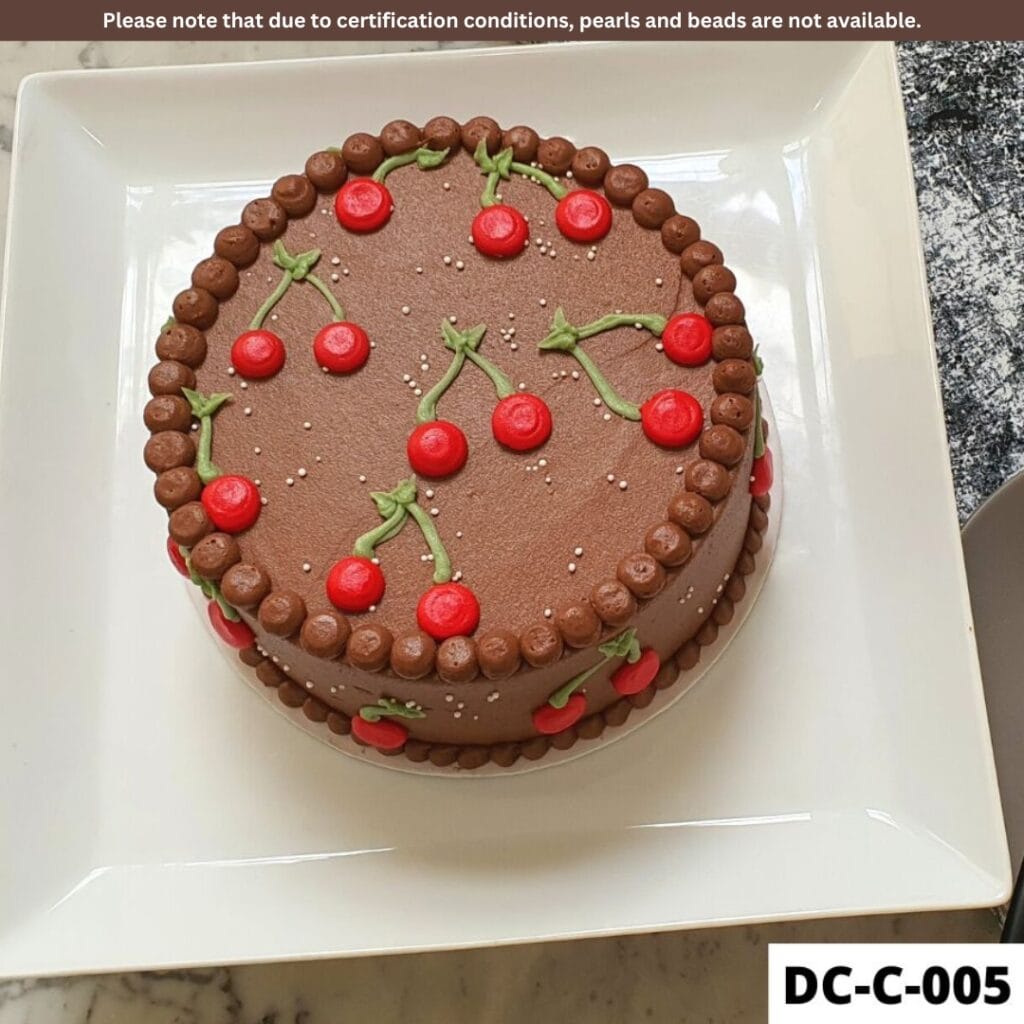 Design Cake - Chocolate (DC-C-005) - The Fab