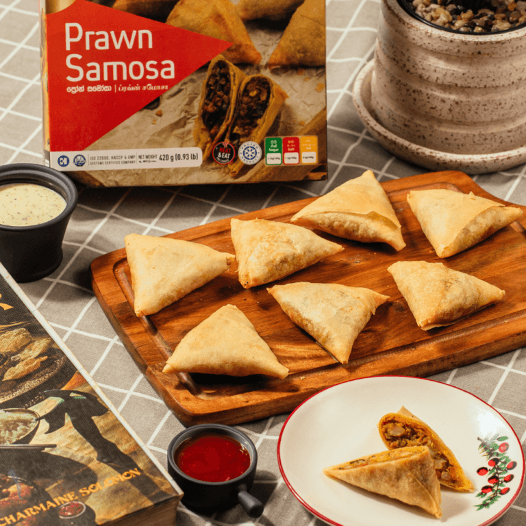 Frozen Prawn Samosas (8 in a pack) - The Fab