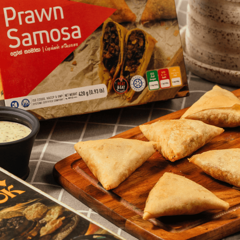 Frozen Prawn Samosas (8 in a pack) - The Fab