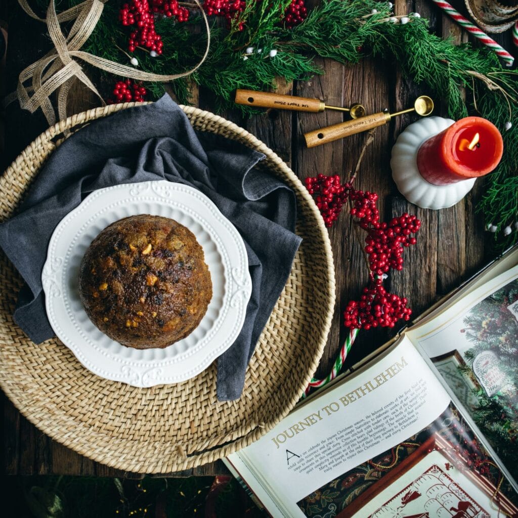 Plum Pudding with Vanilla Butter - The Fab